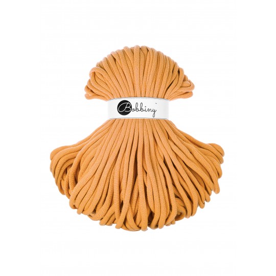 Orange cotton cord 9mm jumbo 100m | BOBBINY