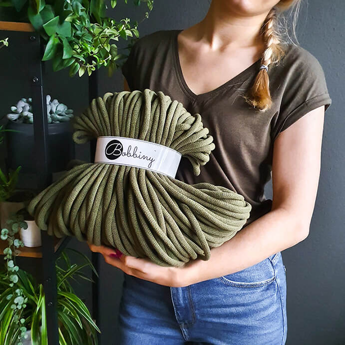 Bobbiny | Shop macrame cotton cords - braided, twisted, 3PLY ropes